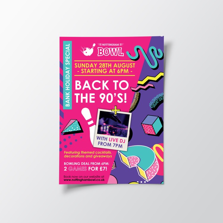 A4 Poster Disco Bowl