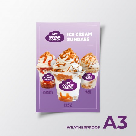 MCD A3 Weatherproof Poster