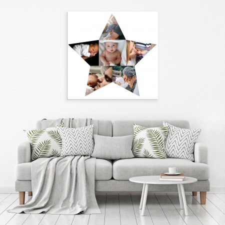 12" x 12" Star Collage