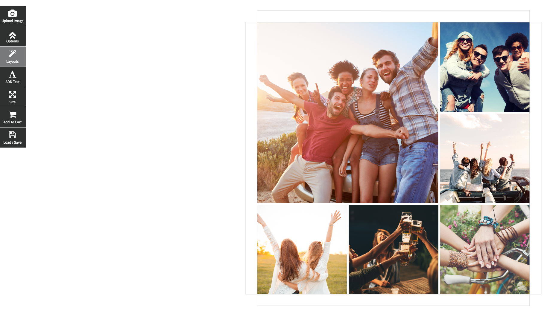 Create the perfect photo collage for canvas or poster prints | 85% off ...